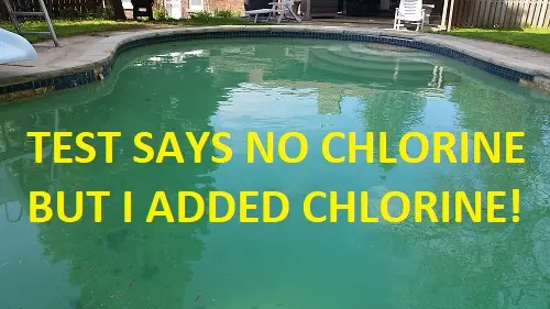 Chlorine Still Reading Zero