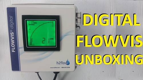 FLOWVIS Digital Flowmeter Unboxing