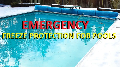 Emergency Freeze Protection For Pools