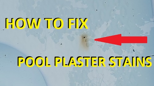 Removing Stains From Pool Plaster